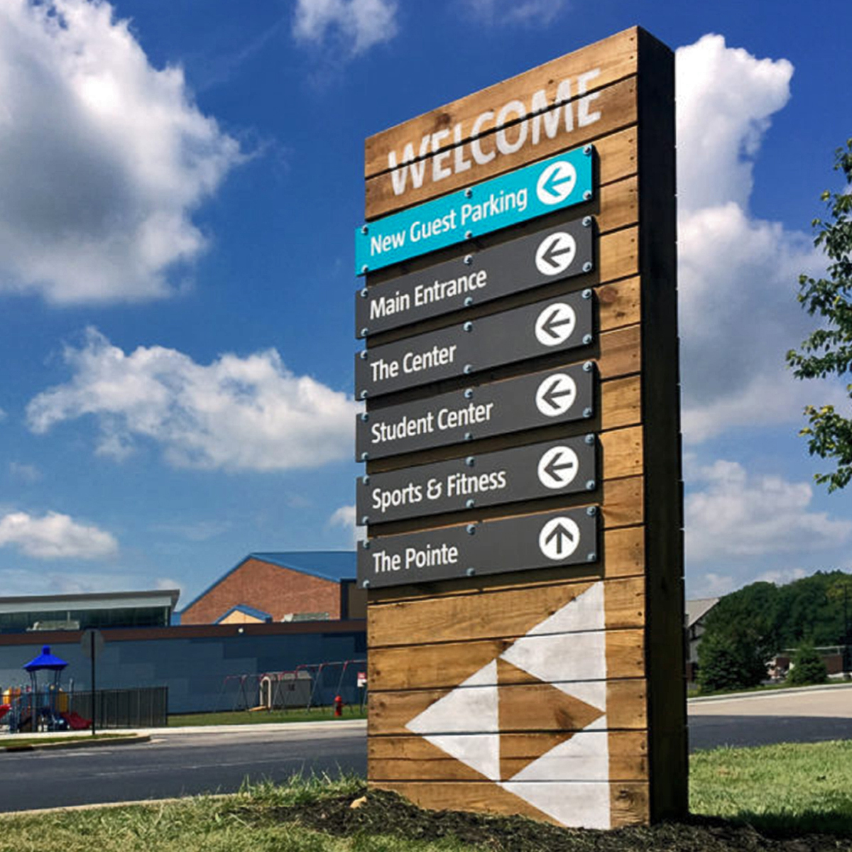 Way Finding/Drive Thru Signs – Bill's Signs & Service, Inc.