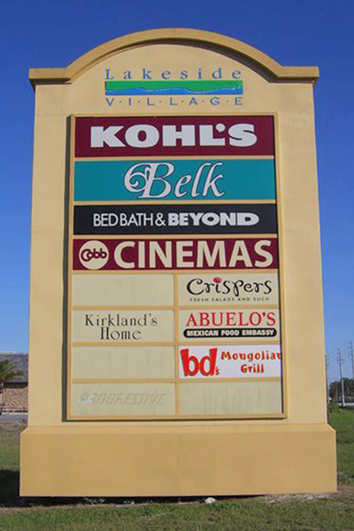 Shopping Center Signs – Bill's Signs & Service, Inc.